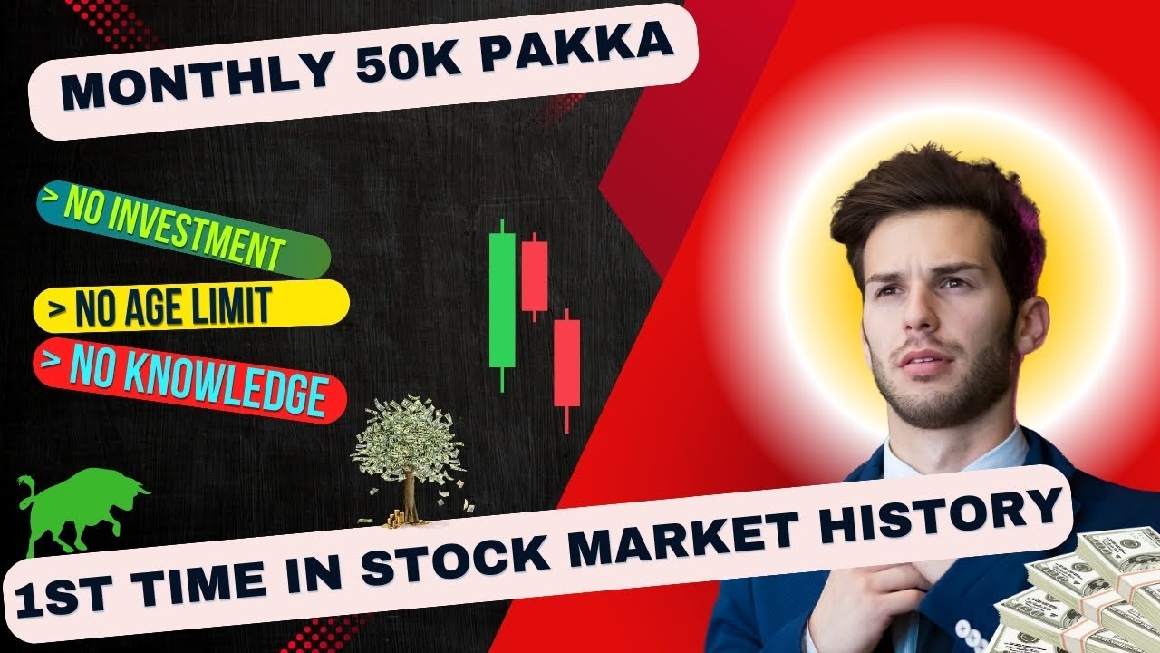 HOW TO EARN 50K PER MONTH ,HISTORY LO FIRST TIME THIS CONCEPT ,THINK ...