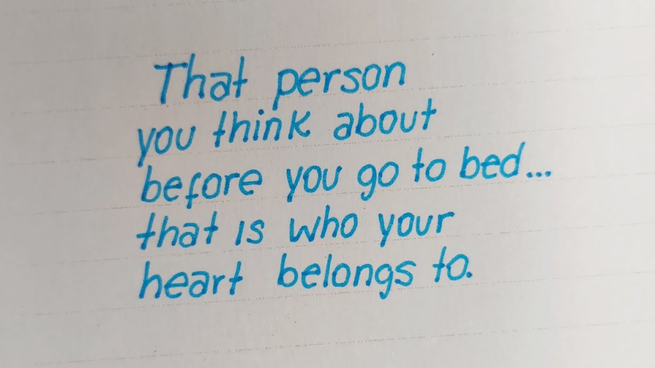 Simple handwriting with a light blues Marker | How yo write phrases - YouTube