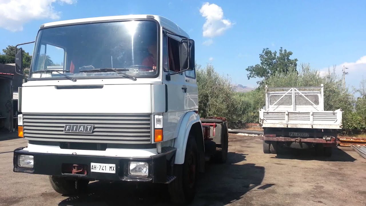 Giuseppe con il FIAT 190 F 35 T - YouTube