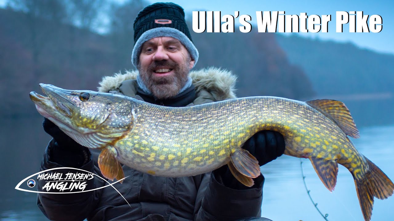 Ulla's winter pike - angling tales - YouTube