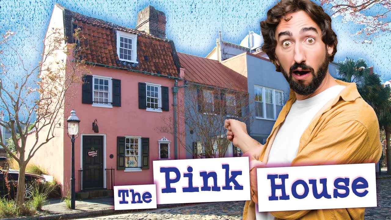 The Story Behind THE PINK HOUSE | Charleston, SC - YouTube