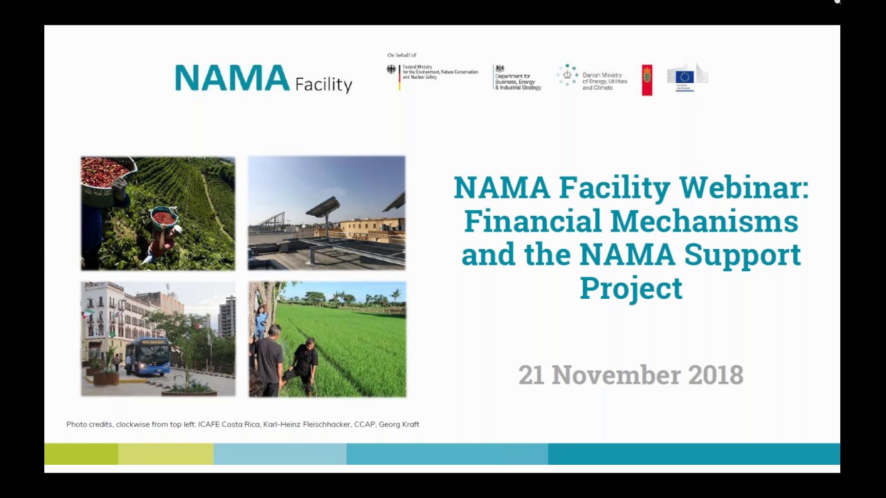 NAMA Facility Webinar: Financial Mechanisms and the NAMA Support ...