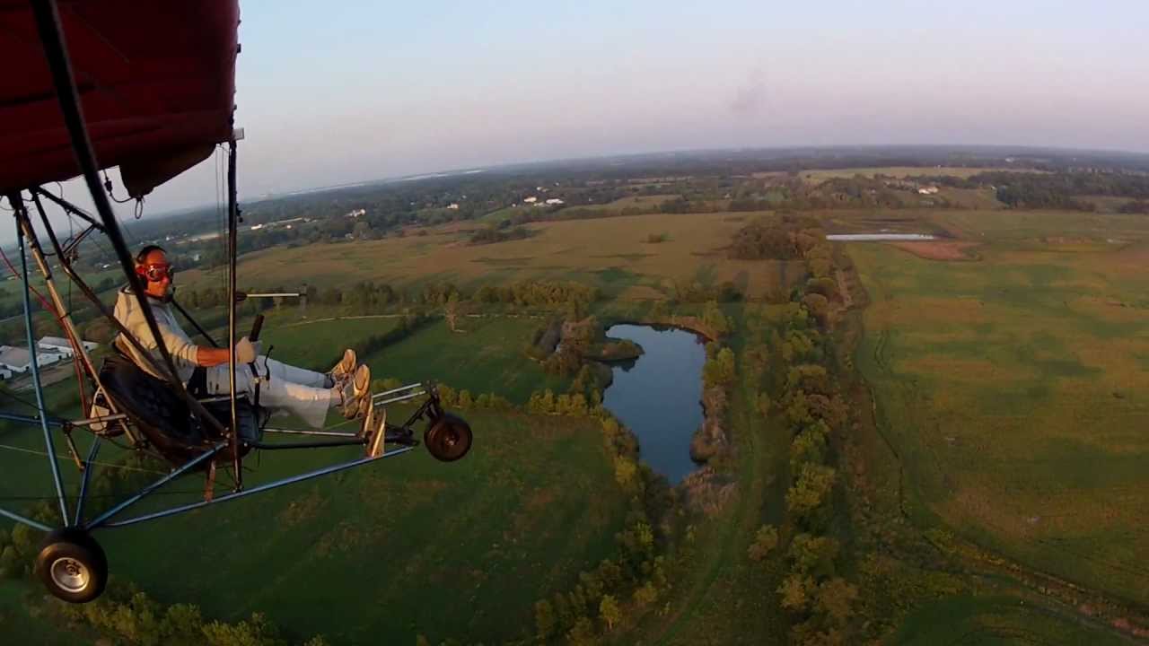 Quicksilver MXL II Sport Ultralight (Wing Mount) - YouTube