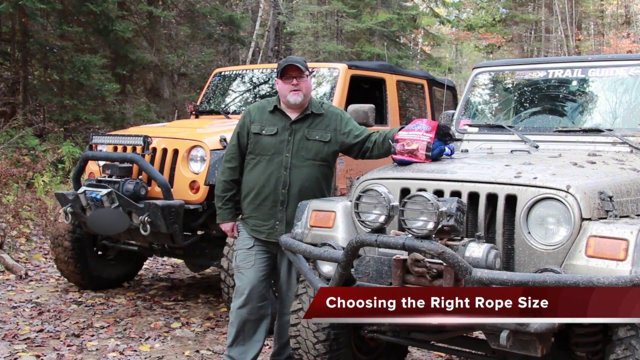 DitchPig® Kinetic Energy Recovery Rope - YouTube