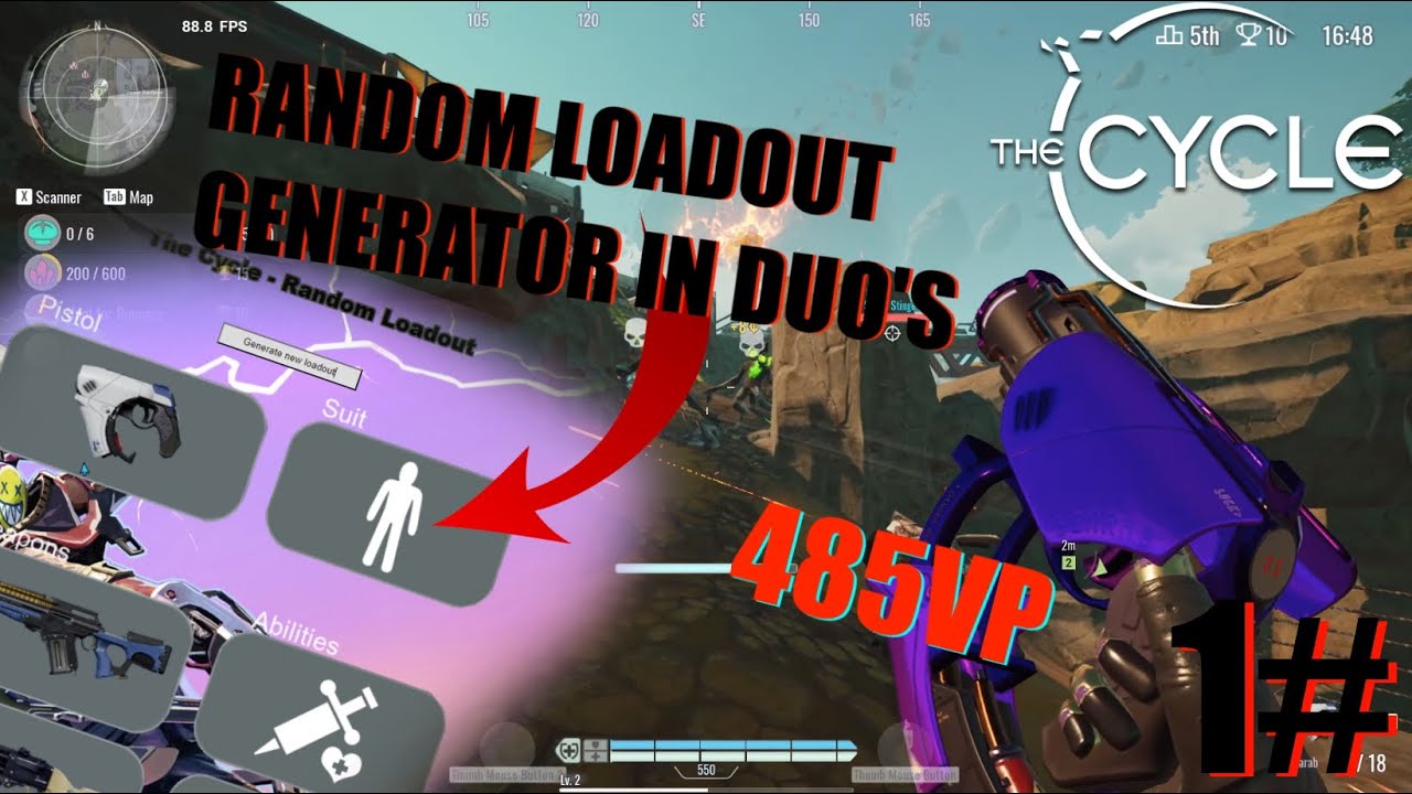 The Cycle Random Loadout Generator IN DUO's - YouTube