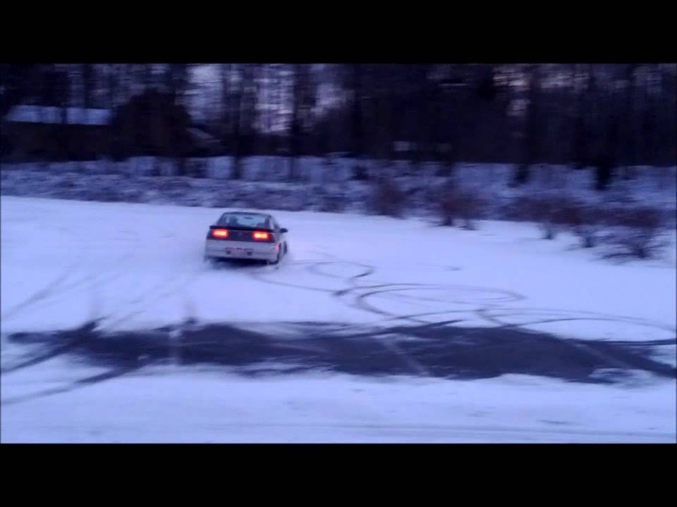 1990 tsi awd dsm snow drift - YouTube