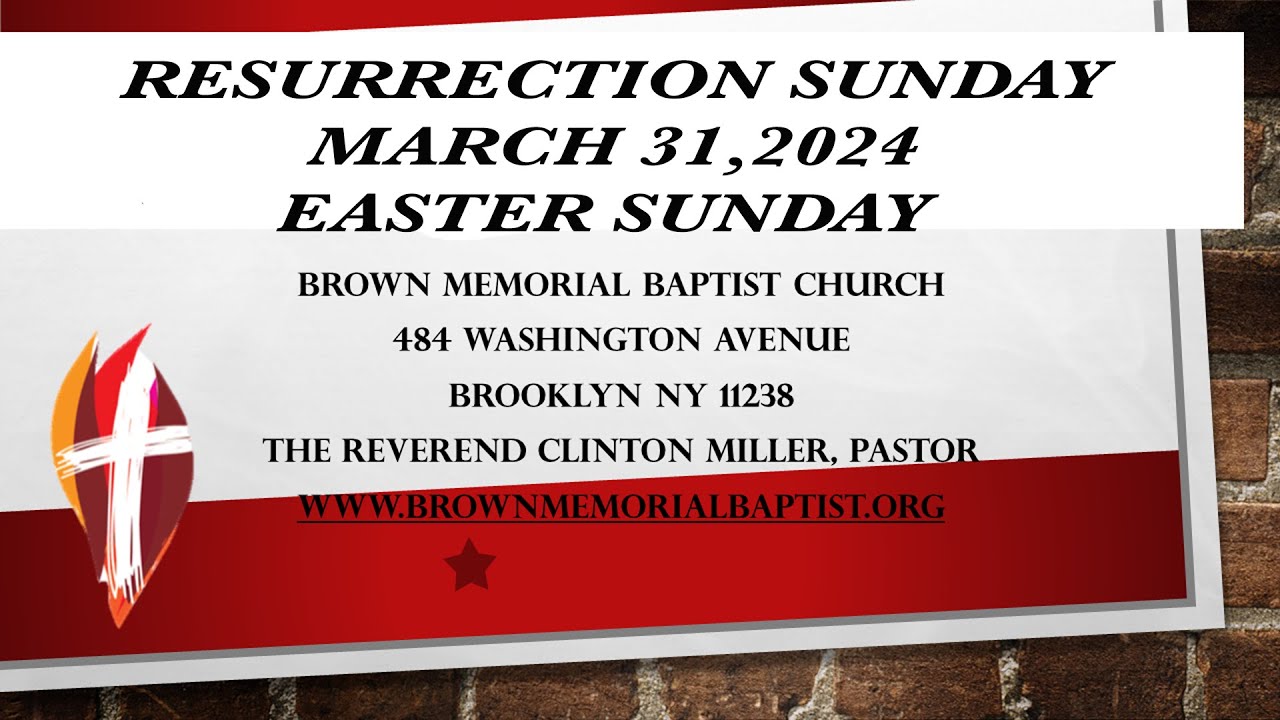 "It's Time to Get Up" Rev. Clinton Miller, Sunday, March 31, 2024 - YouTube
