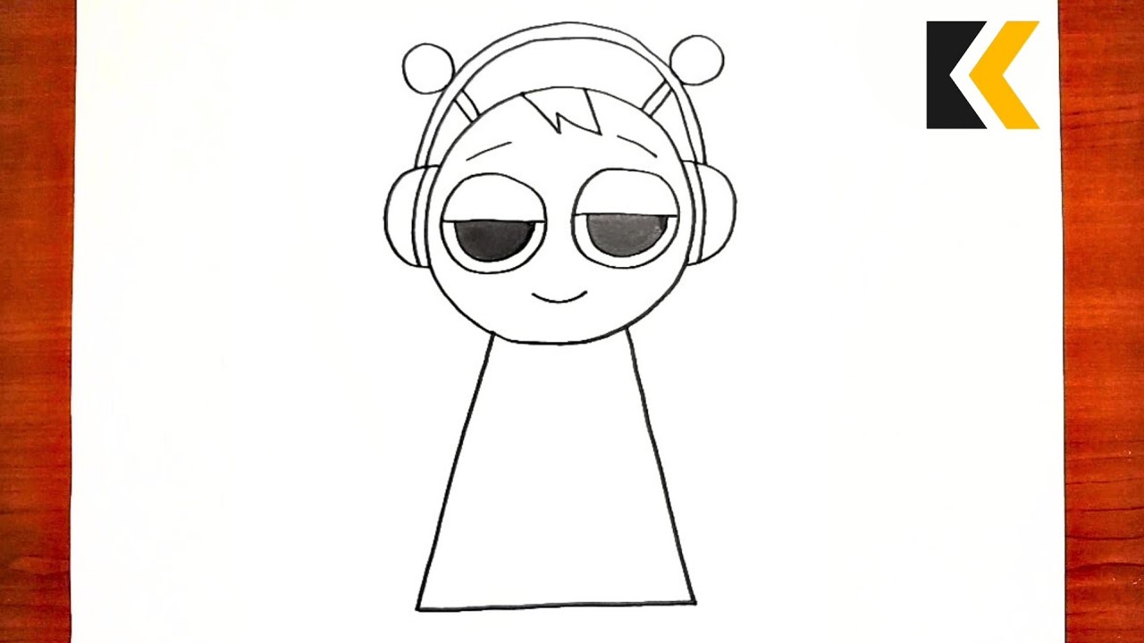 How To Draw Oren Orange | Draw Sprunki Characters Easily - YouTube