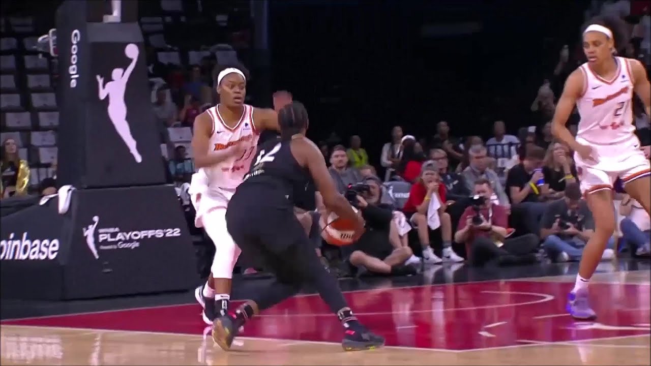 FILTHY Crossover & Finish By Chelsea Gray | WNBA Playoffs Game 2, Las ...