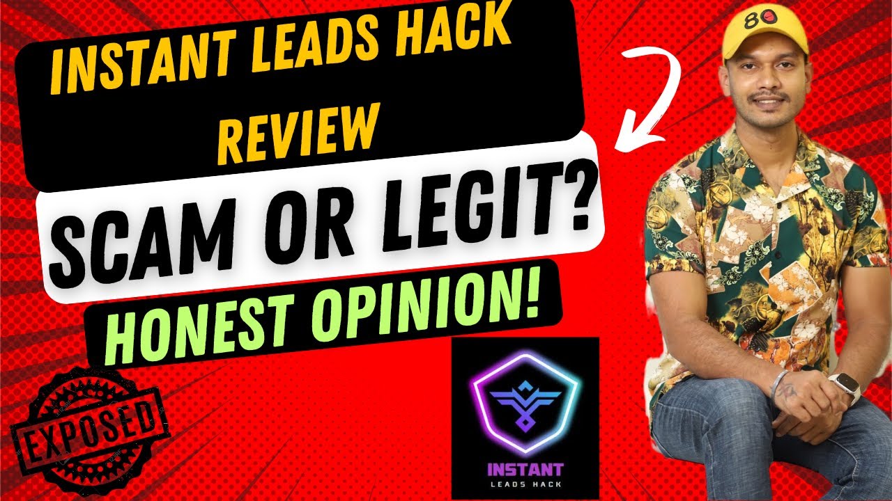 Instant Leads Hack Review | Worth Price of $12? (James Renouf) - YouTube
