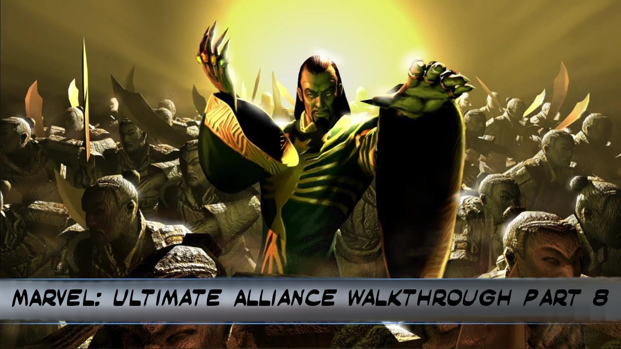 Marvel: Ultimate Alliance PS4 Walkthrough Part 8 - YouTube