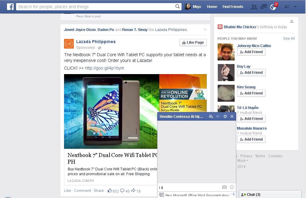 HOW TO ADD FILE TO FACEBOOK INBOX MESSAGE - YouTube