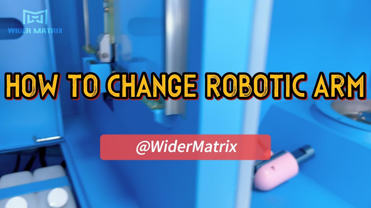 HOW TO CHANGE ROBOTIC ARM - YouTube