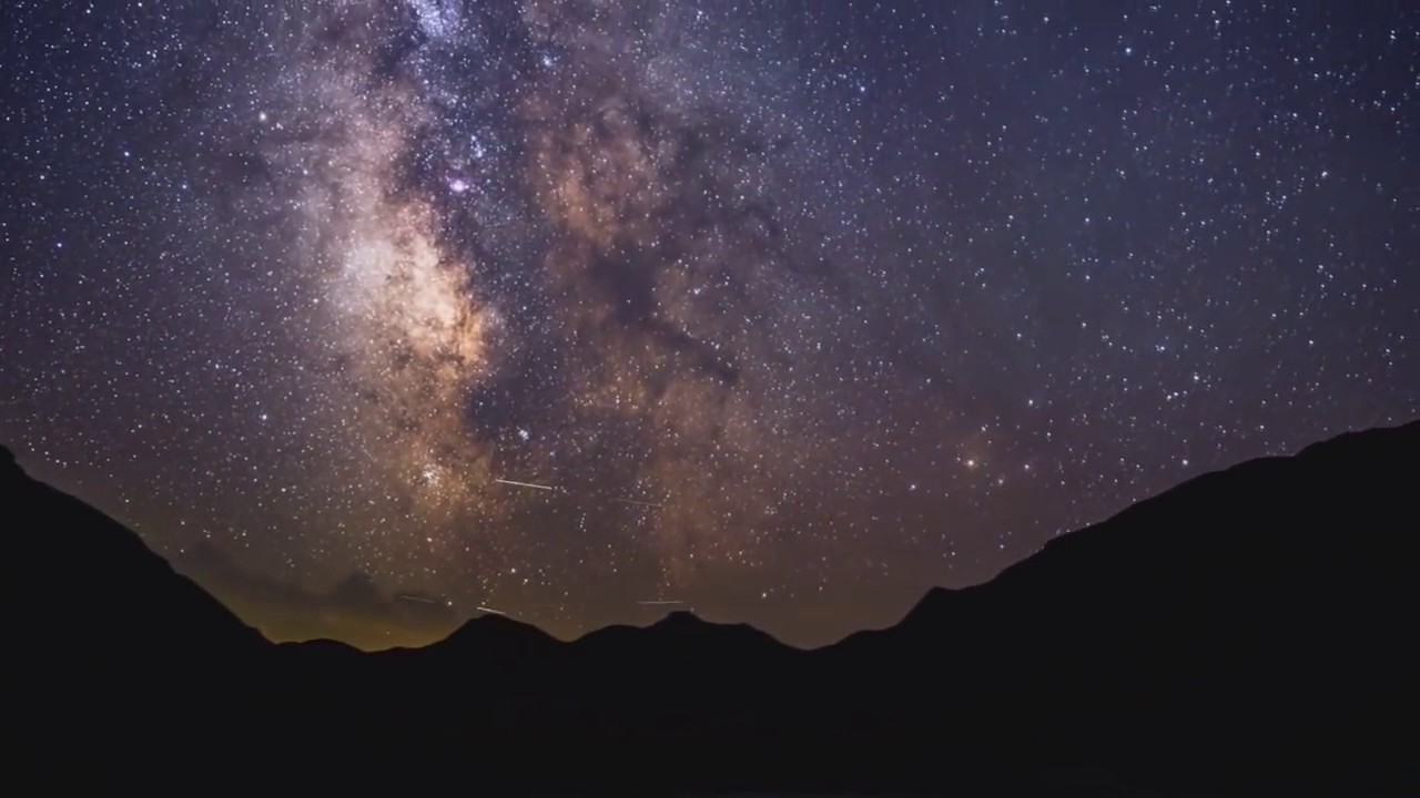 The Sky & Stars at Night Time Lapse Amazing Grace - YouTube
