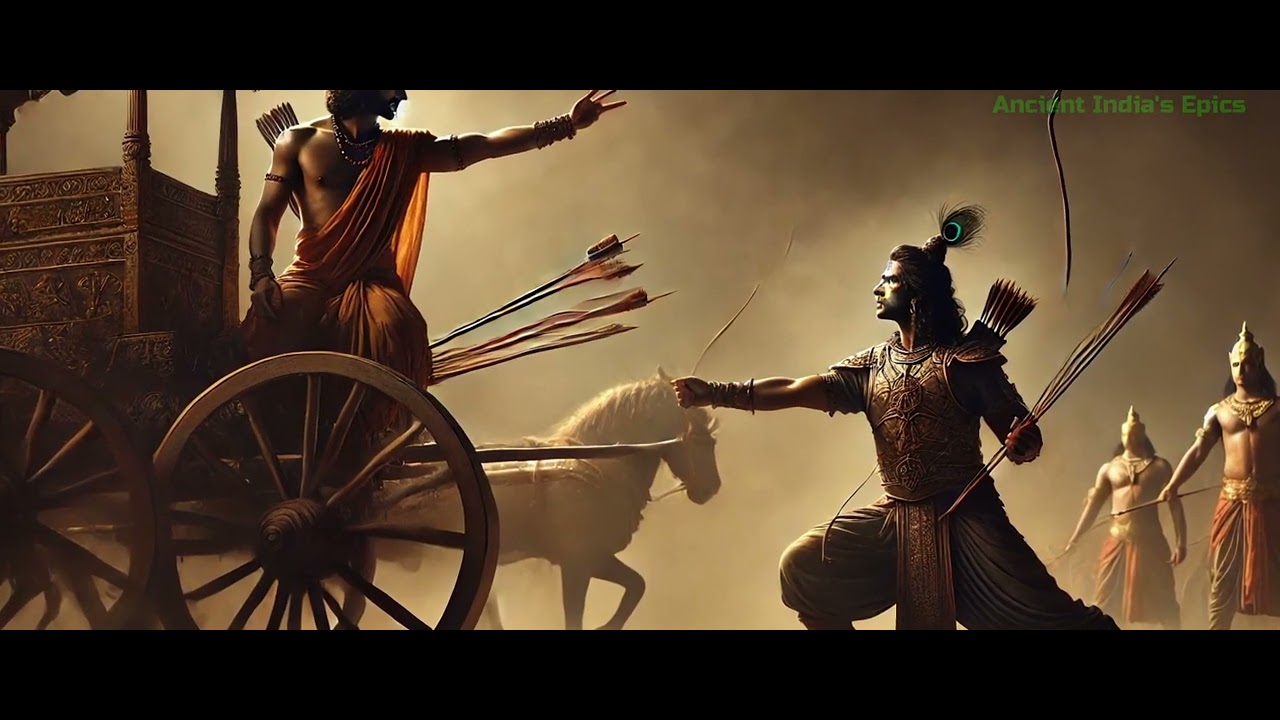 Mahabharata || Scene 111 || Arjuna's Determined Path: The Fourteenth ...