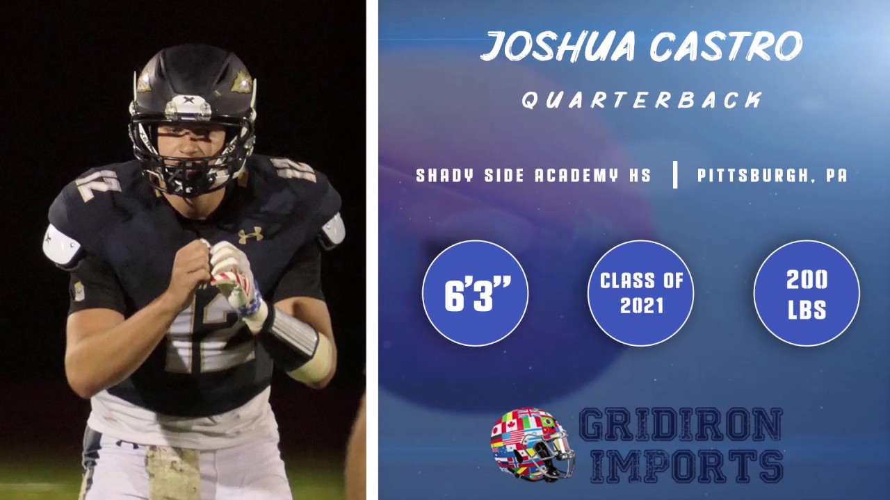 Joshua Castro l Class of 2021 l College Football Prospect l QB 6'3" l ...
