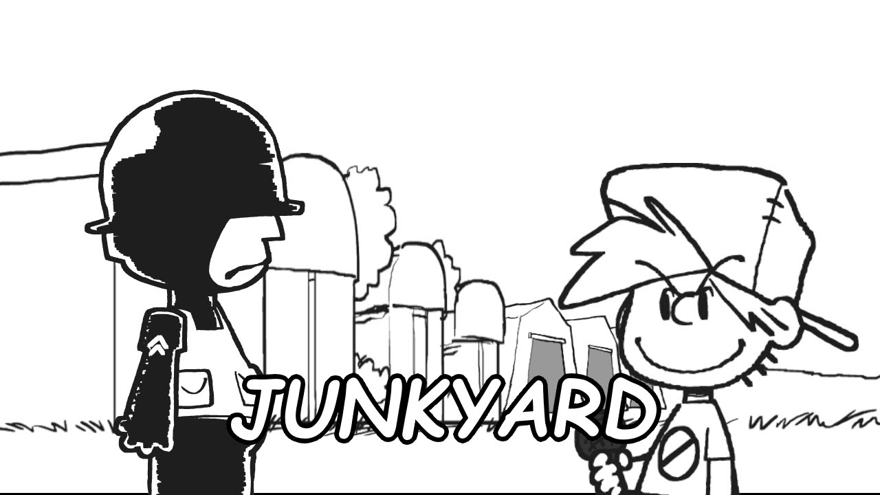Junkyard but Tankman and Boyfriend sings it (FNF: Funkin' Peanuts cover ...