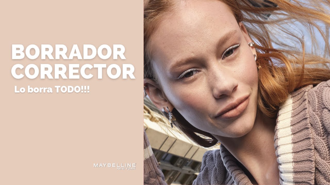El Borrador Corrector de maquillaje lo tiene todo, mami: Borra. Define. Corrige. - YouTube