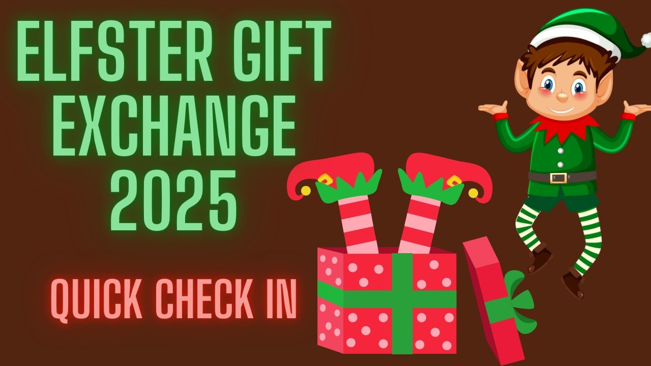 Elfster Gift Exchange: Quick Check In! - YouTube