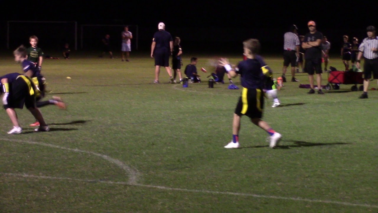 Nice pass to Macaiden for a game ending TD! - YouTube