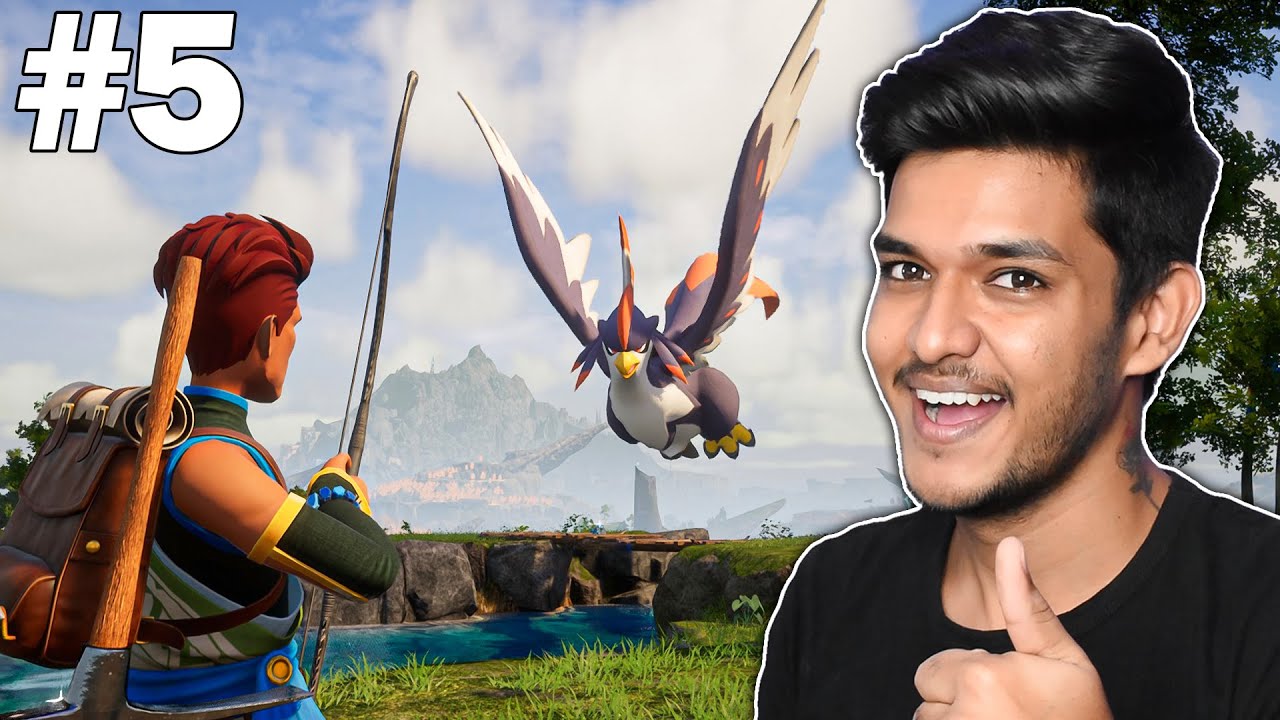 FINALLY I CAPTURED FLYING PAL PALWORLD GAMEPLAY #5 - YouTube