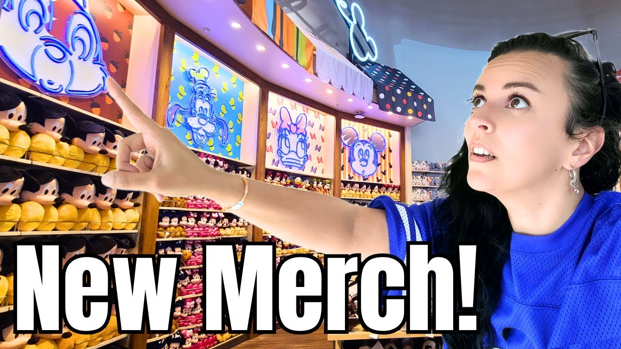 The Hottest New Disney Merch Just Dropped at Disney Springs! - YouTube