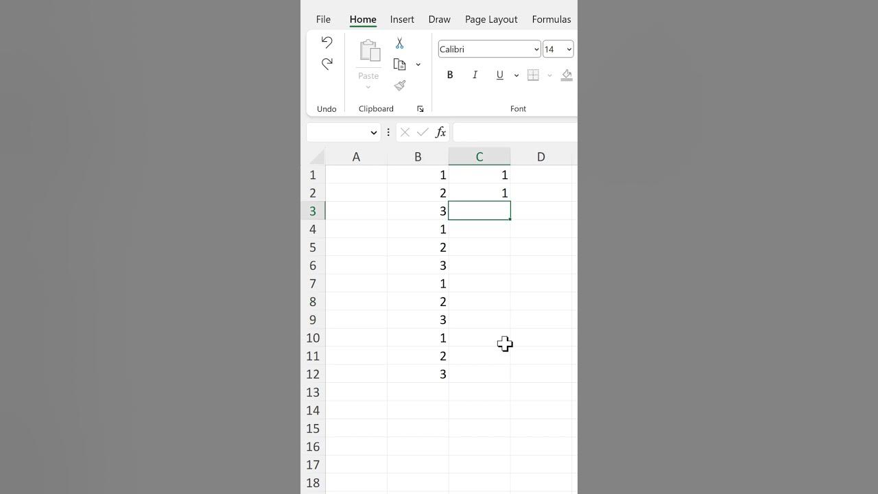 Repeating Numbers In Excel shorts YouTube repeating-numbers-in-excel-shorts-youtube