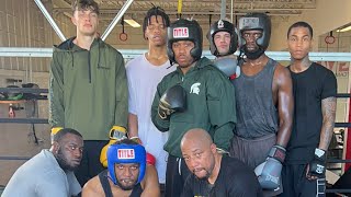 Team K9 @Jabs birmingham #spenceCrawford #boxingaintdead #Detroit ...