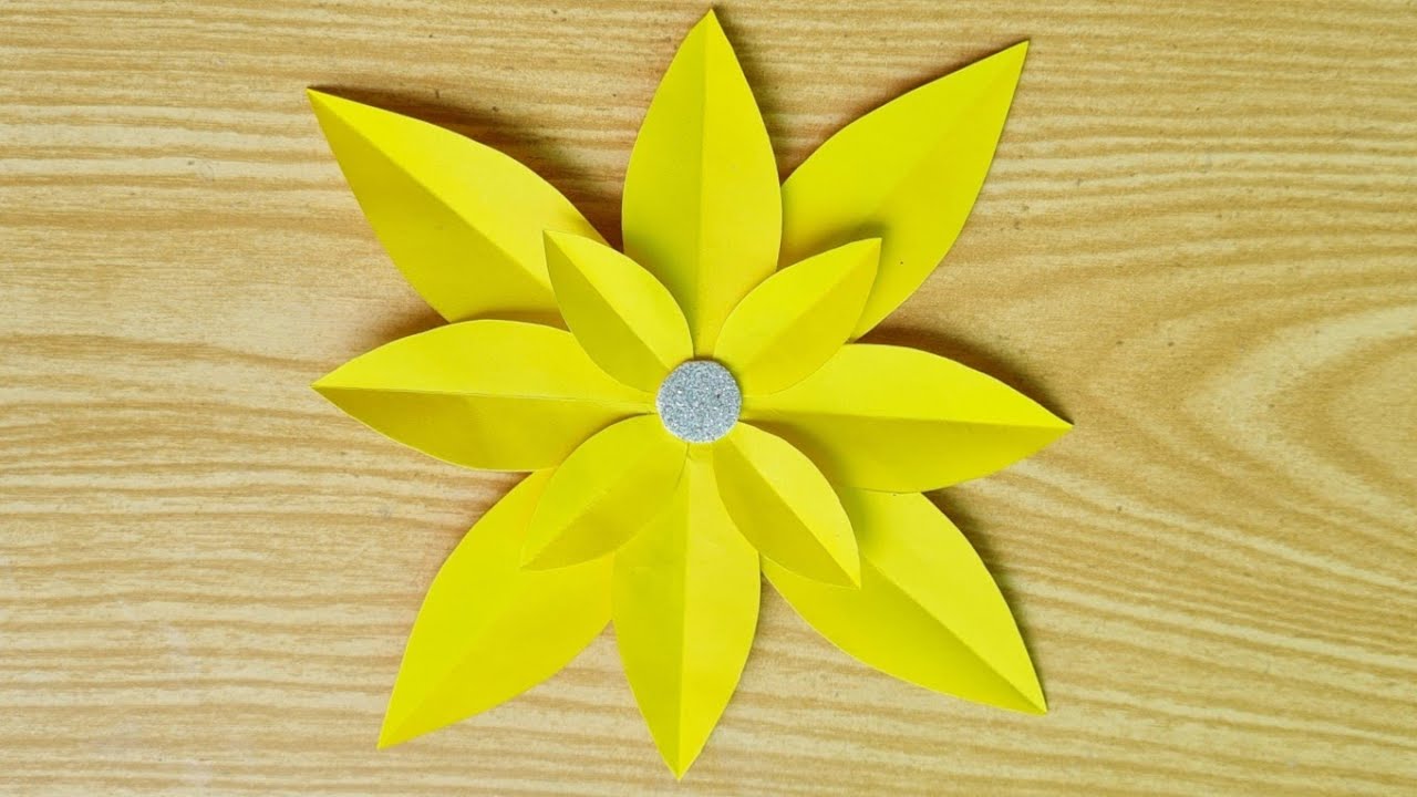 Beautiful Paper Flower Flower Cutting DIY Paper Flower Paper Art beautiful-paper-flower-flower-cutting-diy-paper-flower-paper-art