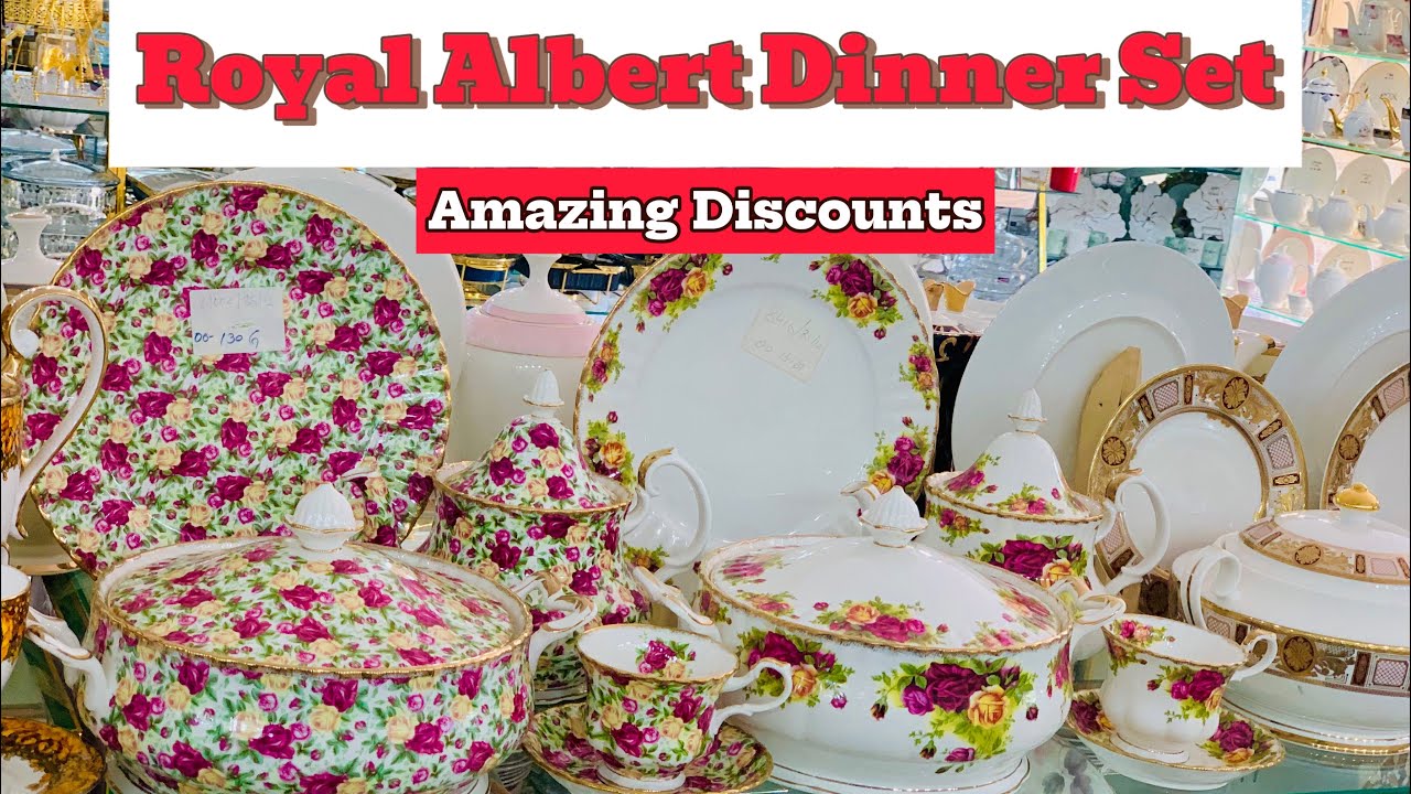 Get ready to elevate your dining experience | Royal albert Dinner Set ...