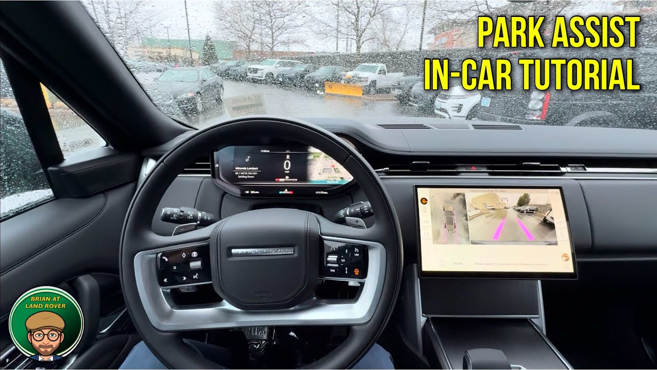 Range Rover Park Assist In-Car Tutorial - YouTube