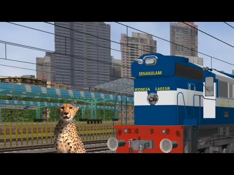 Microsoft Train Simulator WDM3A Locomotive Animal Crossing 🚸 Accident 😡 ...