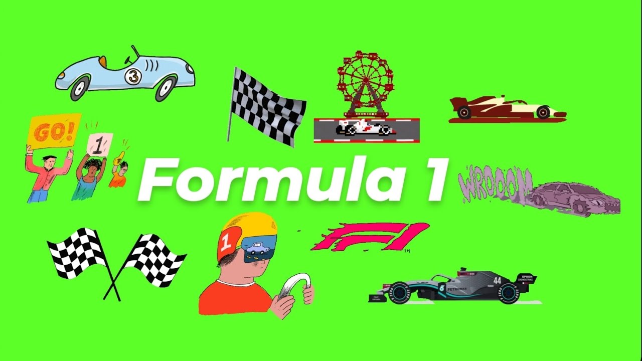 Animated Formula 1 GIF Green Screen Pack (Free Download) - YouTube