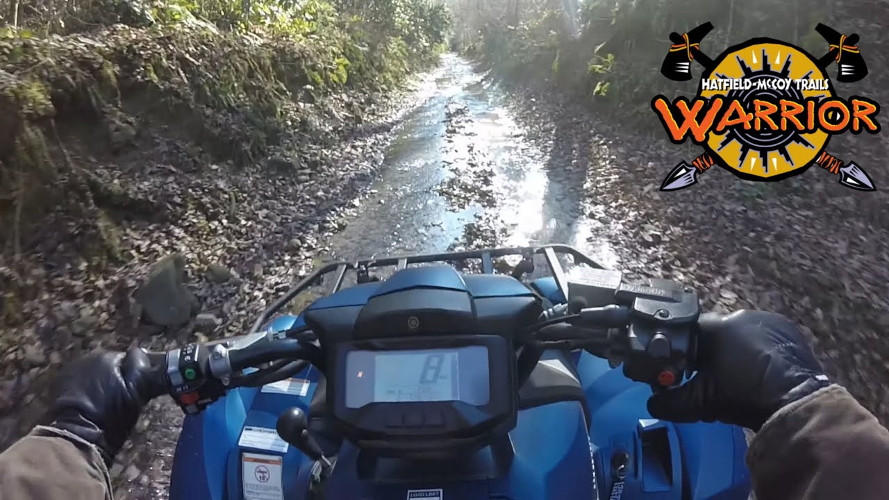Hatfield McCoy Warrior Trail System: Trail 31 & 21: Yamaha Kodiak 700 ...