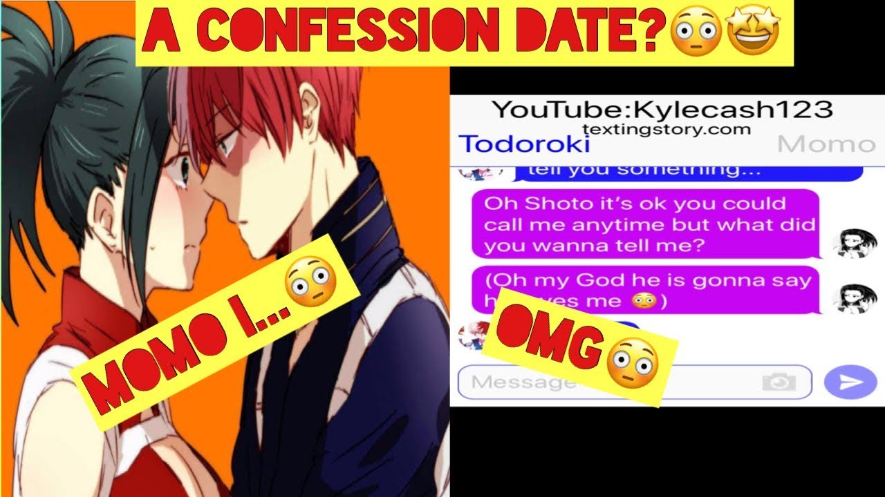 Todoroki texts Momo: A PlayDate Confession?😳🤩 - YouTube