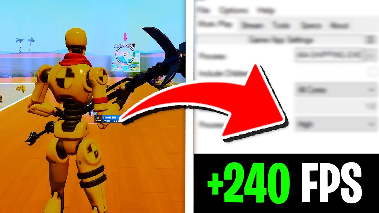 Improve your FPS in Fortnite... (Stable 240 FPS) - YouTube