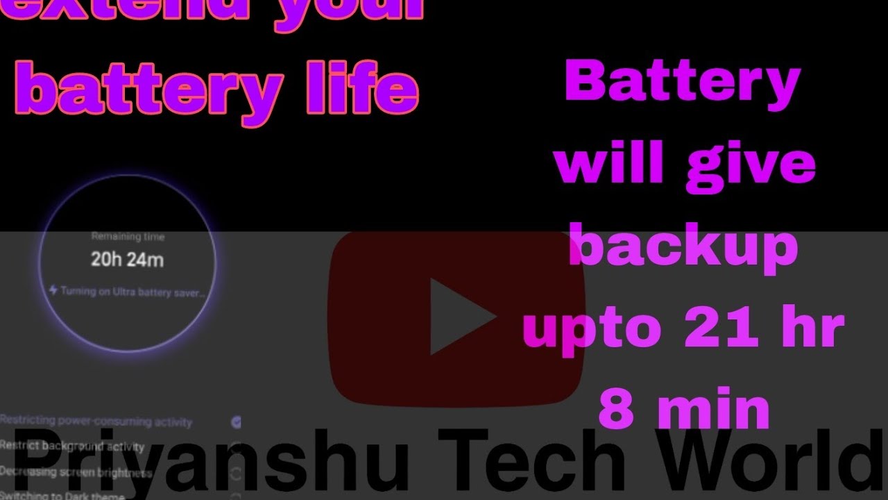 Battery saving real method | How to save battery | Battery draining fast problem solved 100 % ...