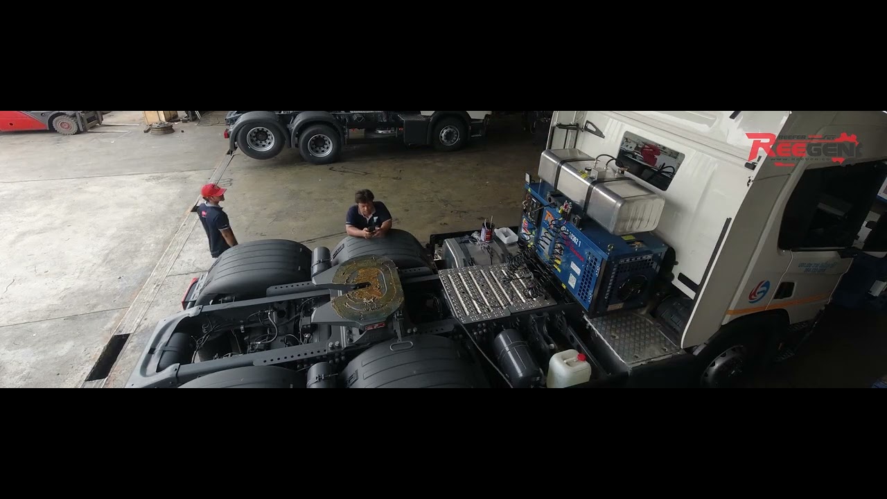 Reegen Box Type Generator set setup - YouTube