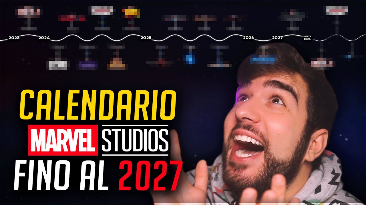 CALENDARIO dei 18 FILM e SERIE MARVEL STUDIOS FINO al 2027 - YouTube