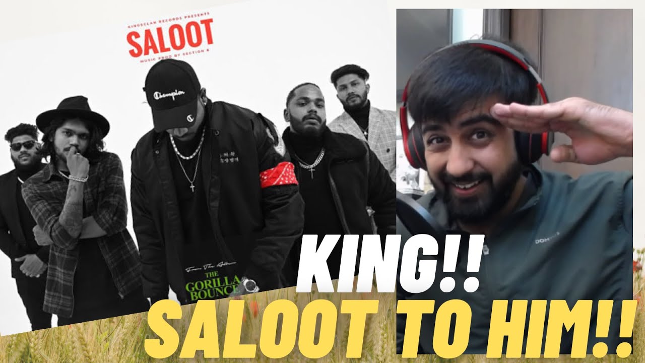 SALOOT TO HIM!! | KING - SALOOT REACTION | THE GORILLA BOUNCE | # ...