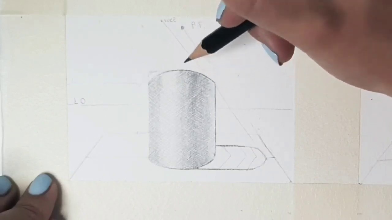 chiaroscuro: lezione sul tratteggio incrociato. - YouTube