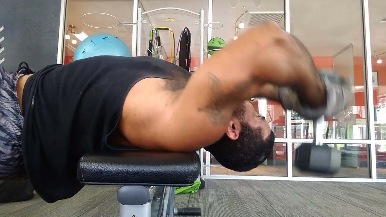 One Of My Favorite Chest Exercises - Dumbbell Pullover - YouTube