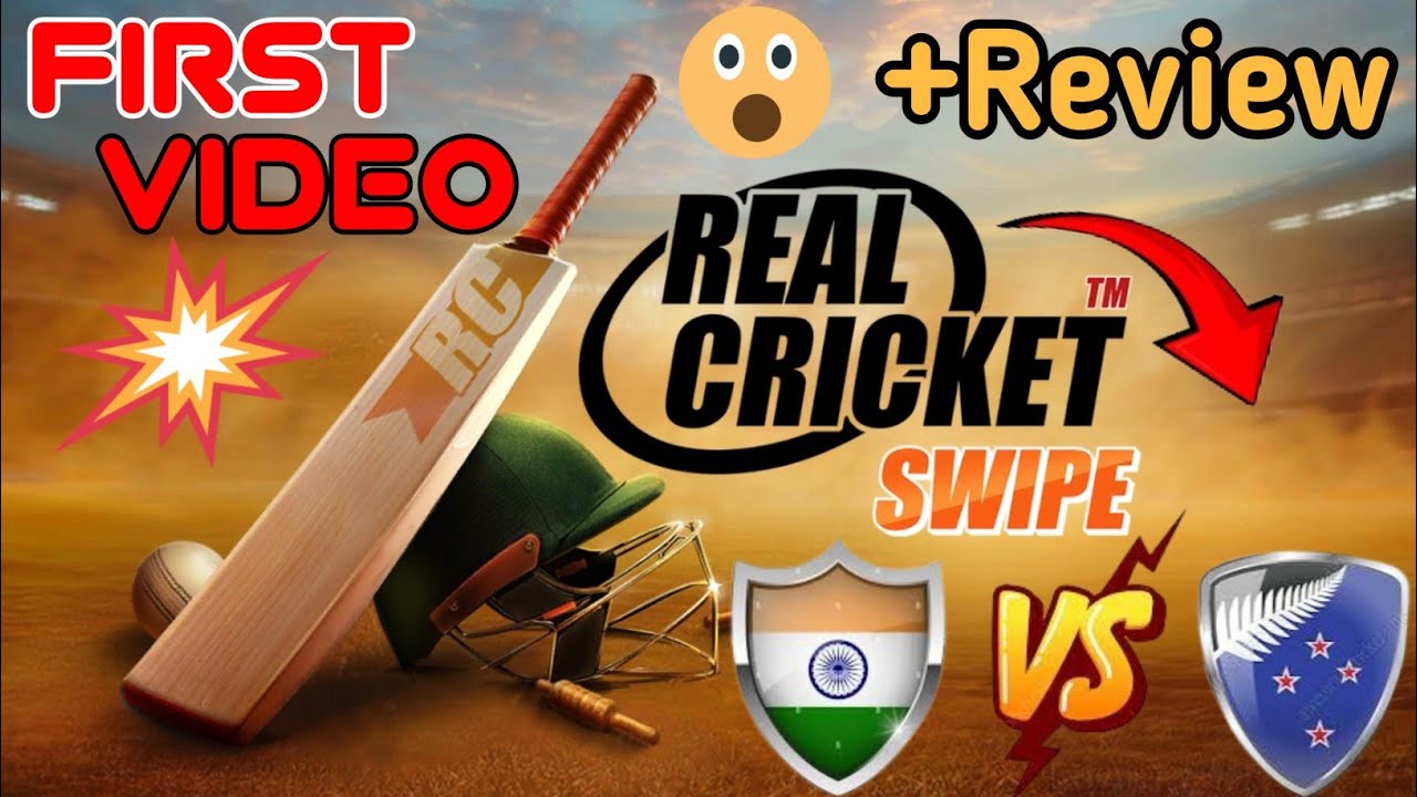 RC Swipe First Review 🔥 With Game Play 🫡 | Real Cricket Swipe (Early ...