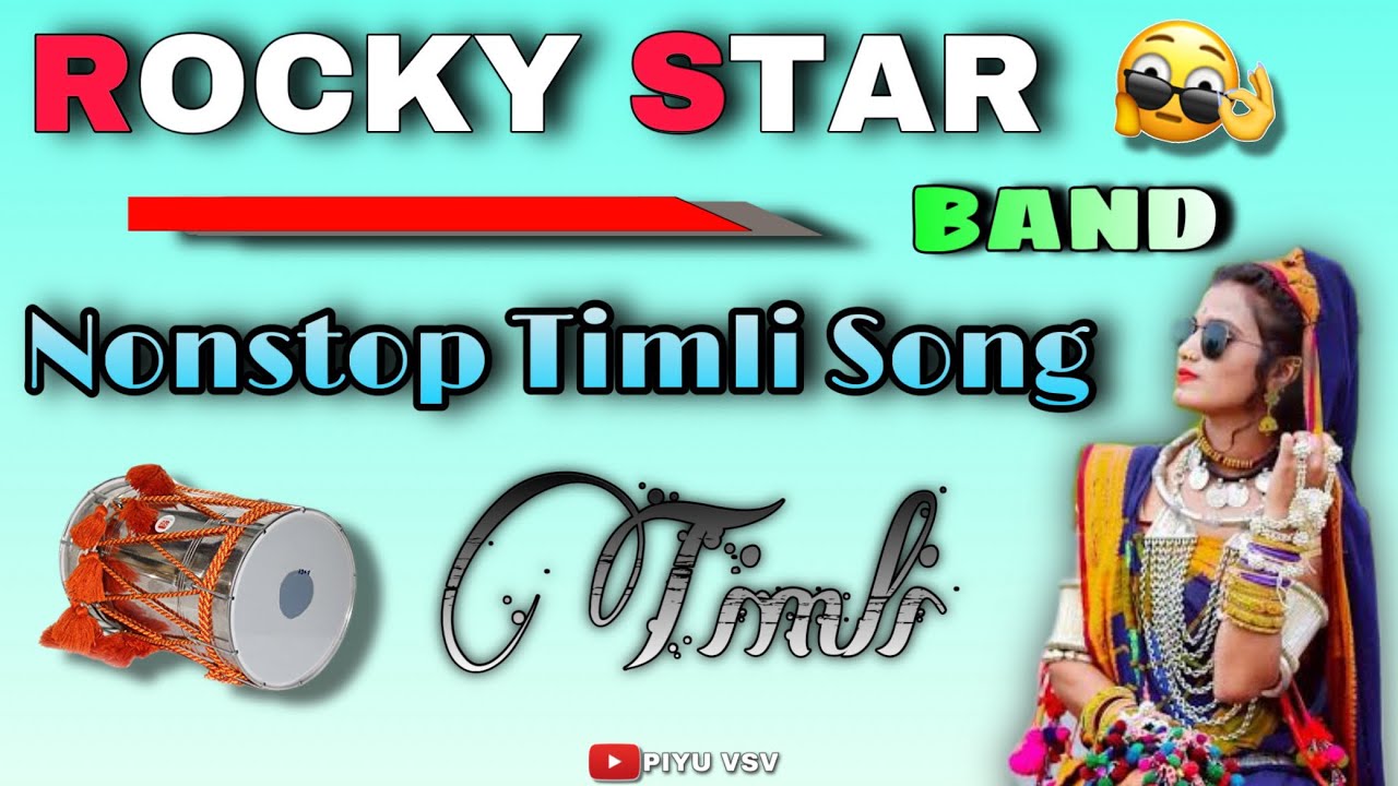Rocky star 🥁Nonstop timli song ️superhit timli song #viral #watchtime # ...