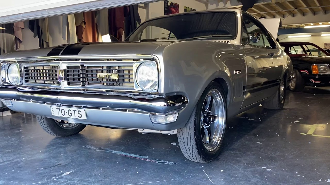 HT Monaro stitched up custom trim - YouTube