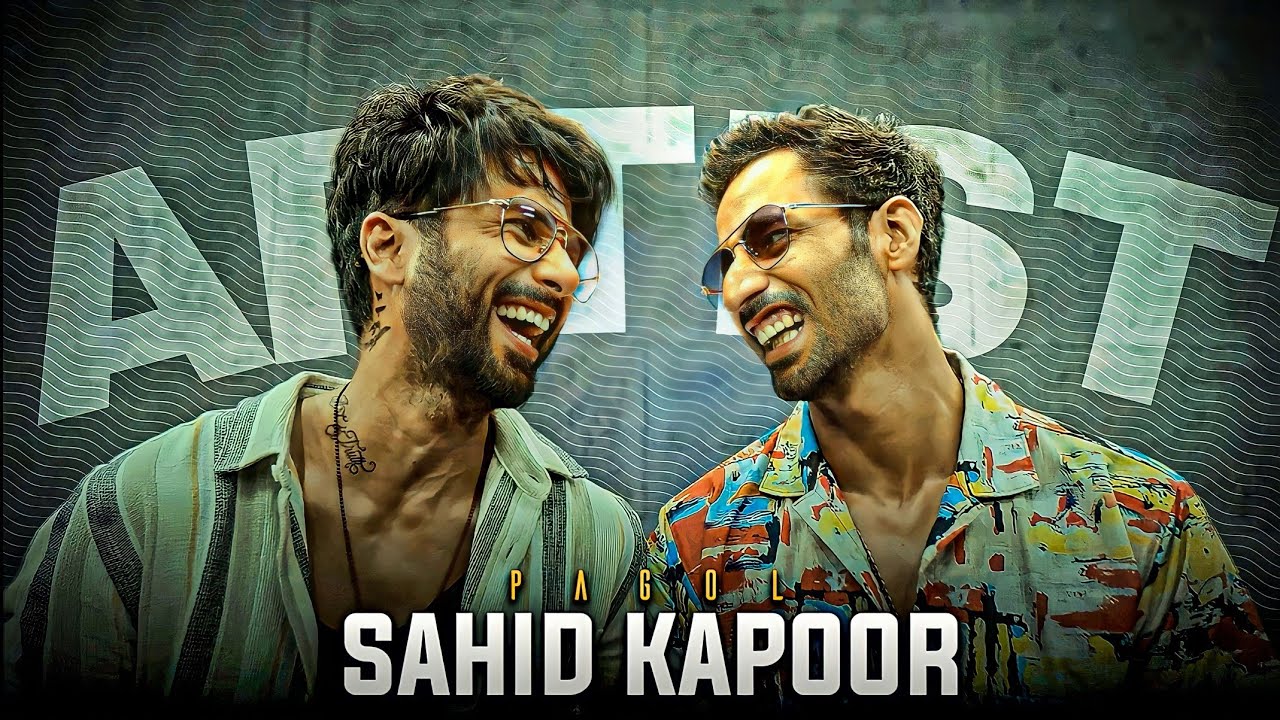 Pagol Ft. Sahid Kapoor as ARTIST in FARZI - Attitude status of Sahid ...