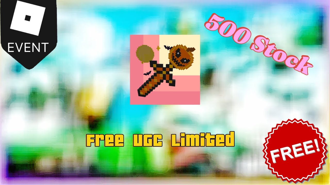 [ Free UGC Limited 🎃 ] Hướng dẫn lấy UGC Limited Halloween Pixel Sword ...