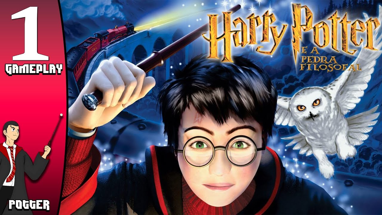 Harry Potter Ea Pedra Filosofal(PC) Parte 1 - YouTube