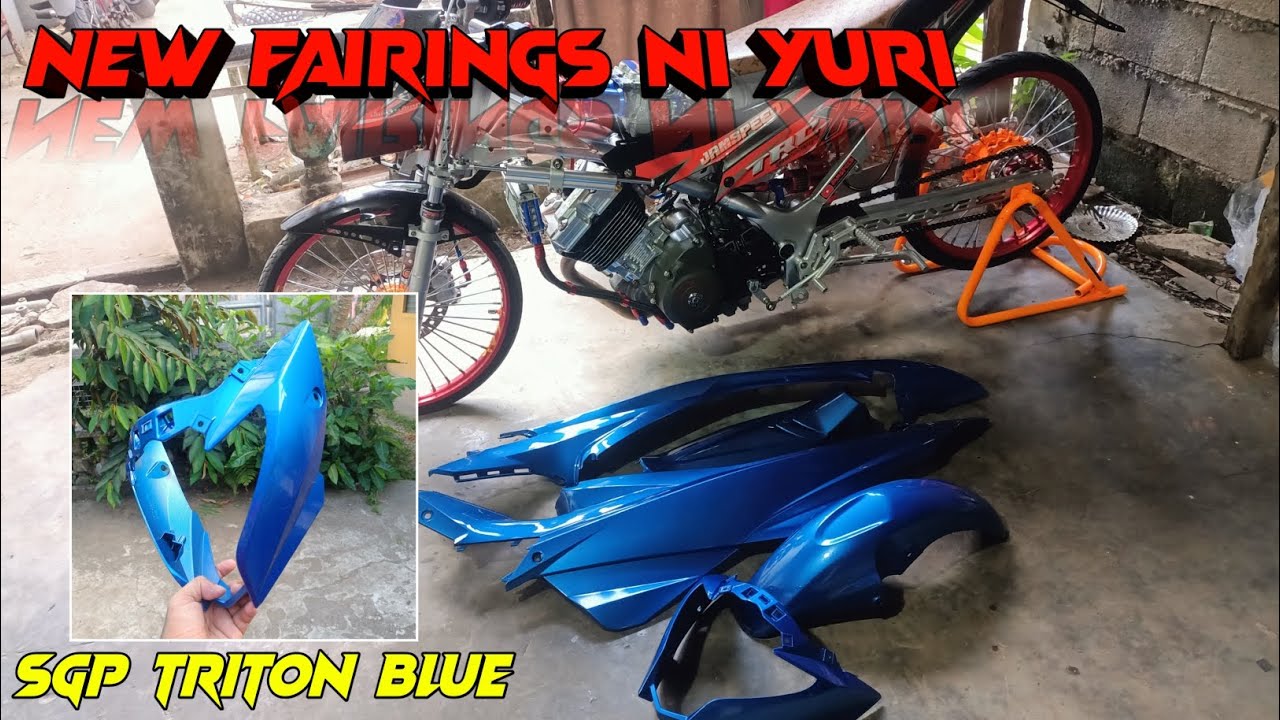Unboxing Sgp Raider 150 Reborn Fairings | Triton Blue - YouTube