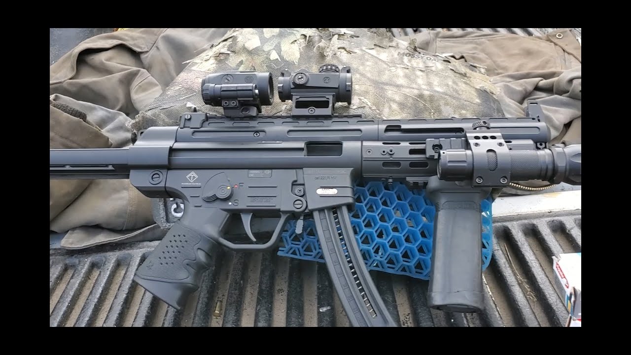 My new GSG-16 .22 caliber MP5 - YouTube